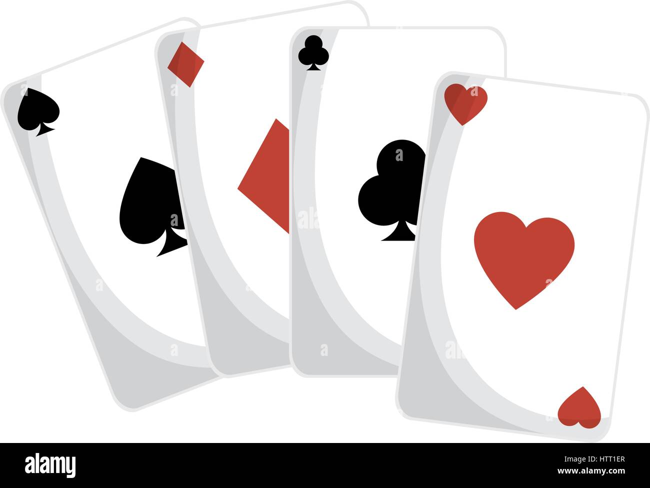 aces poker cards icon Stock Vector Image & Art - Alamy