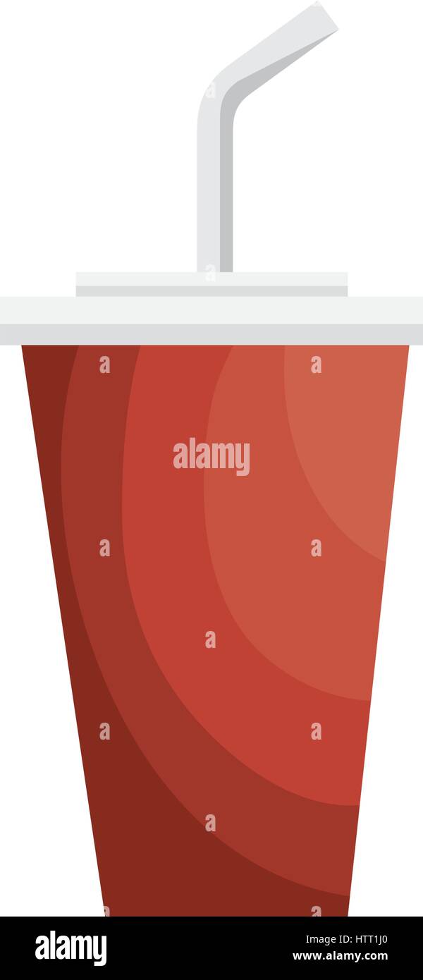 soda glass plastic icon Stock Vector Image & Art - Alamy