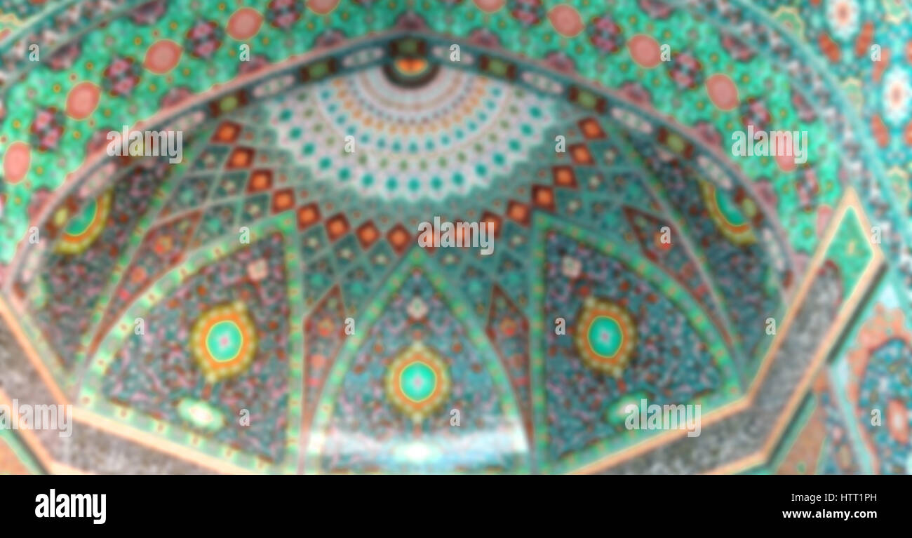 Masjed e jameh mosque ceiling hi-res stock photography and images - Alamy