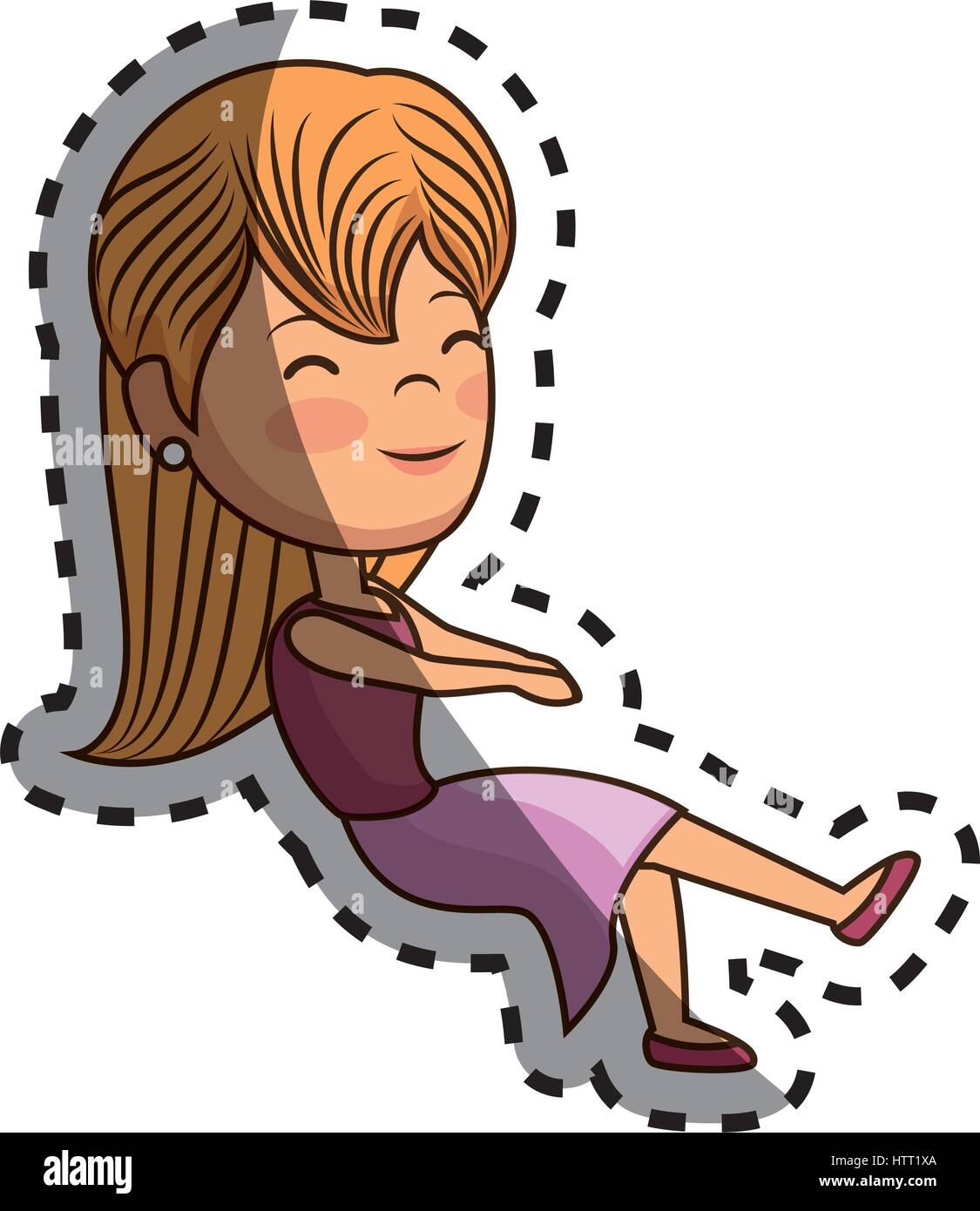 beautiful woman avatar character Stock Vector Image & Art - Alamy