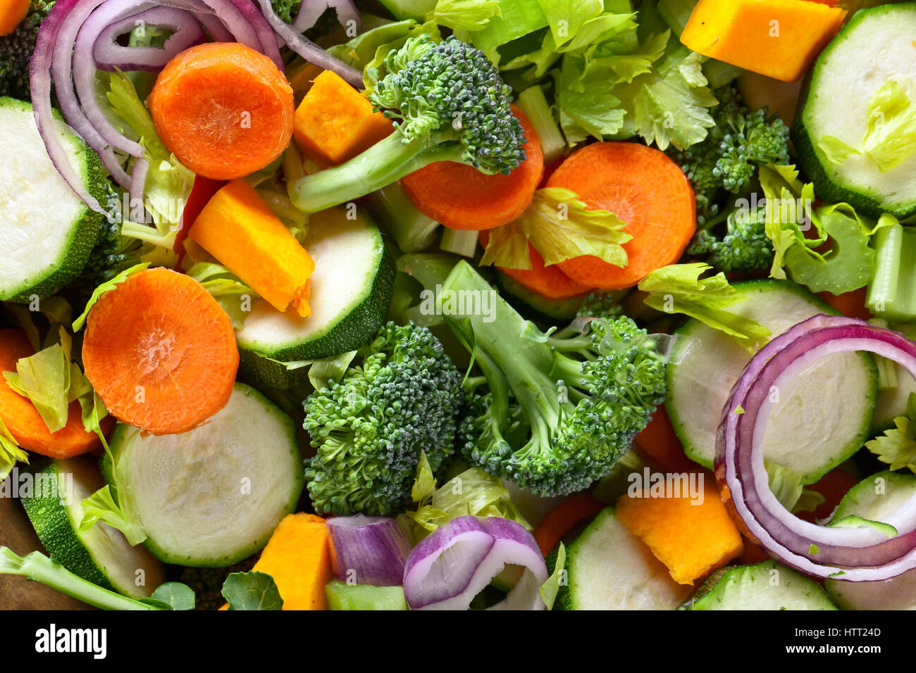 Unfinished meal and vegetables hi-res stock photography and images - Alamy