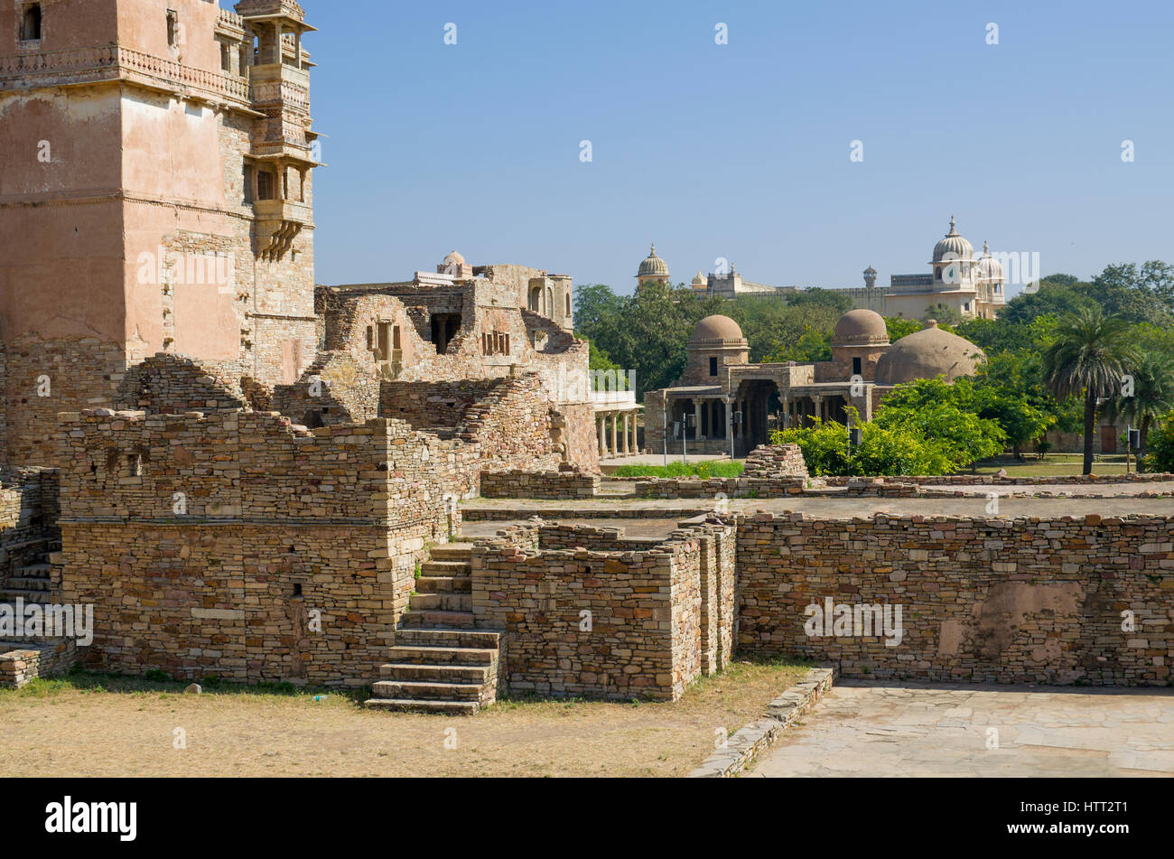 Chittorgarh an ancient fort in India Stock Photo - Alamy