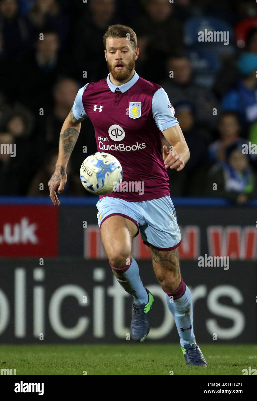 Aston Villa's Nathan Baker Stock Photo - Alamy
