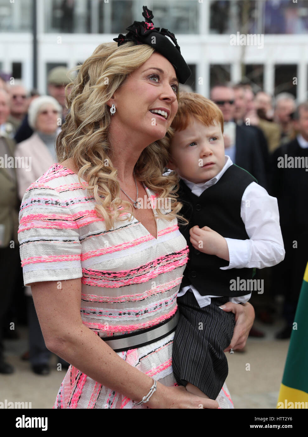 Chanelle McCoy and Archie McCoy during Champion Day of the 2017 ...
