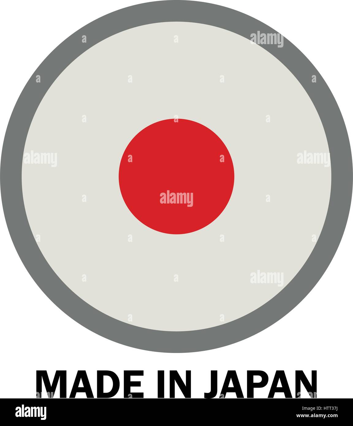 Made in Japan illustrated on white background in vector Stock Vector ...