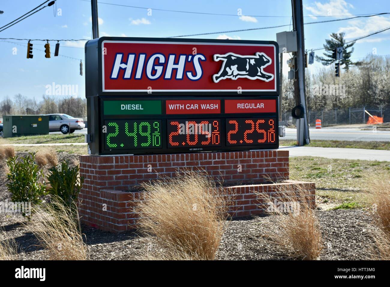 Digital Gasoline Sign High Resolution Stock Photography and Images - Alamy