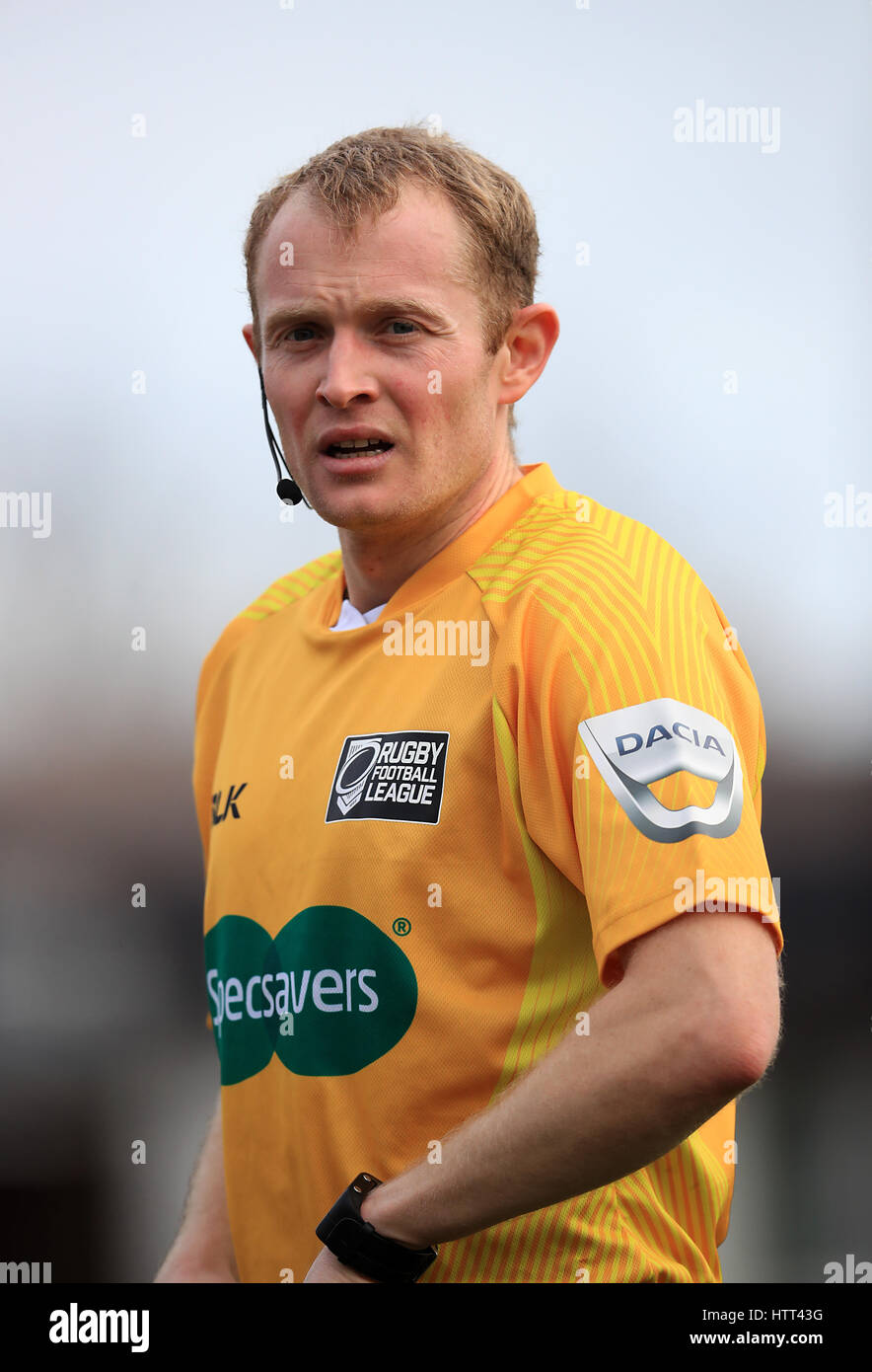 Referee Robert Hicks Stock Photo - Alamy