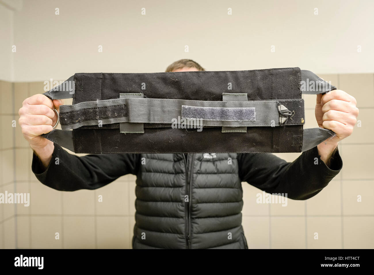 An Emergency Response Belt (ERB) that prevents a detainee from biting ...