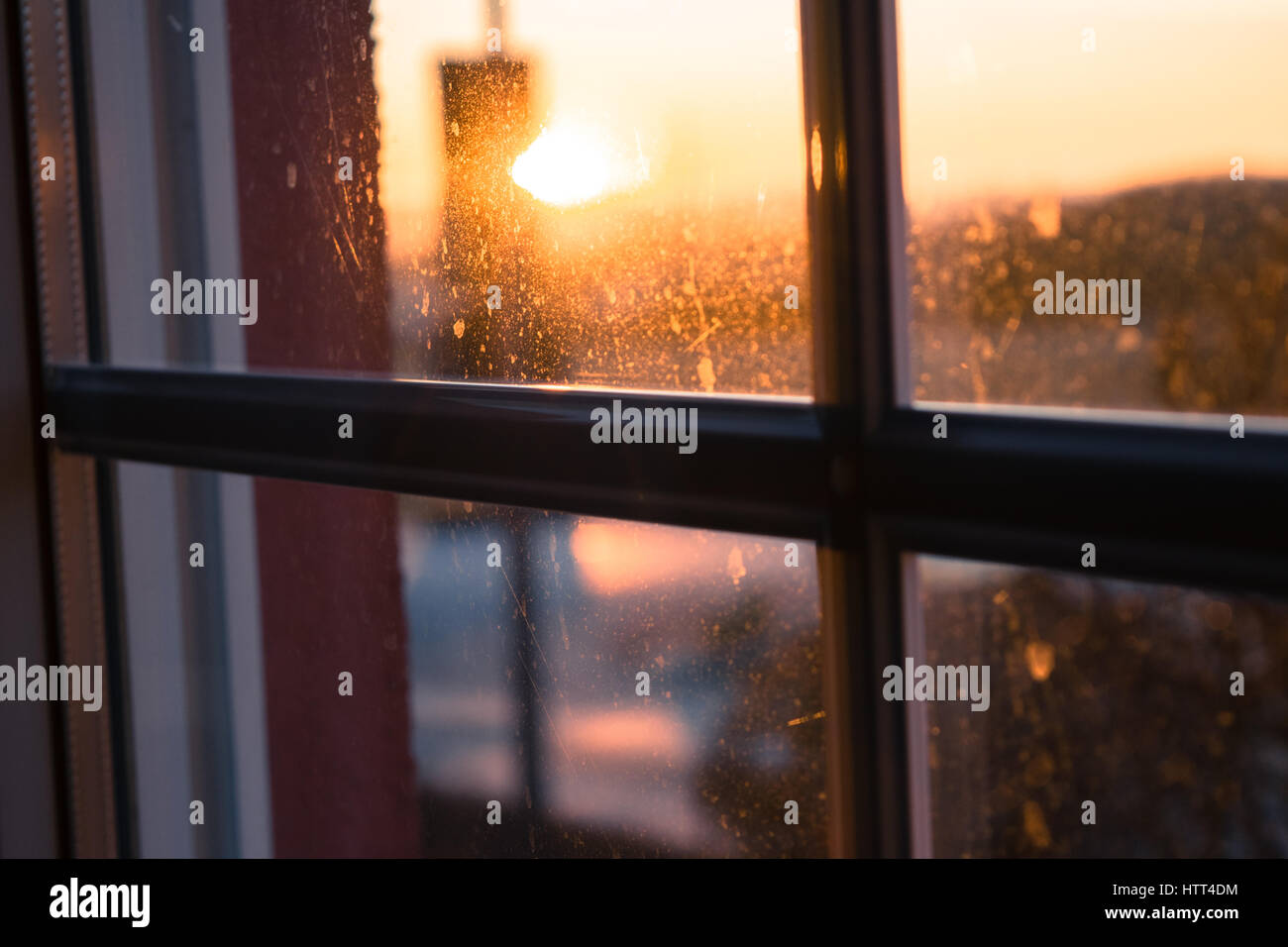 Sunshine through window Stock Photo - Alamy