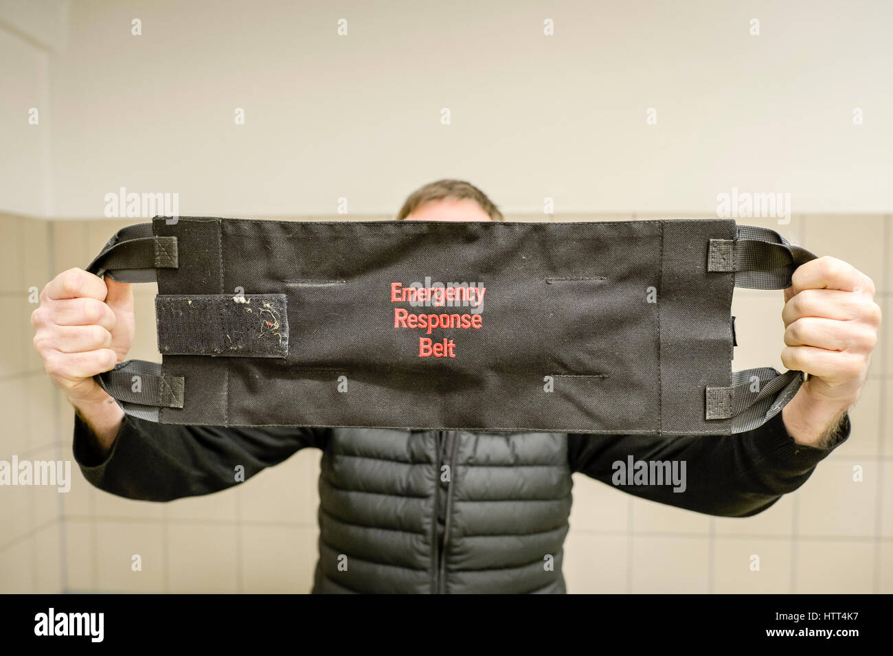 An Emergency Response Belt (ERB) that prevents a detainee from biting ...