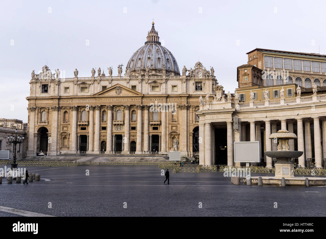Basilica of Saint Peter (1506-1626) in the Vatican, Rome, Italy Stock ...