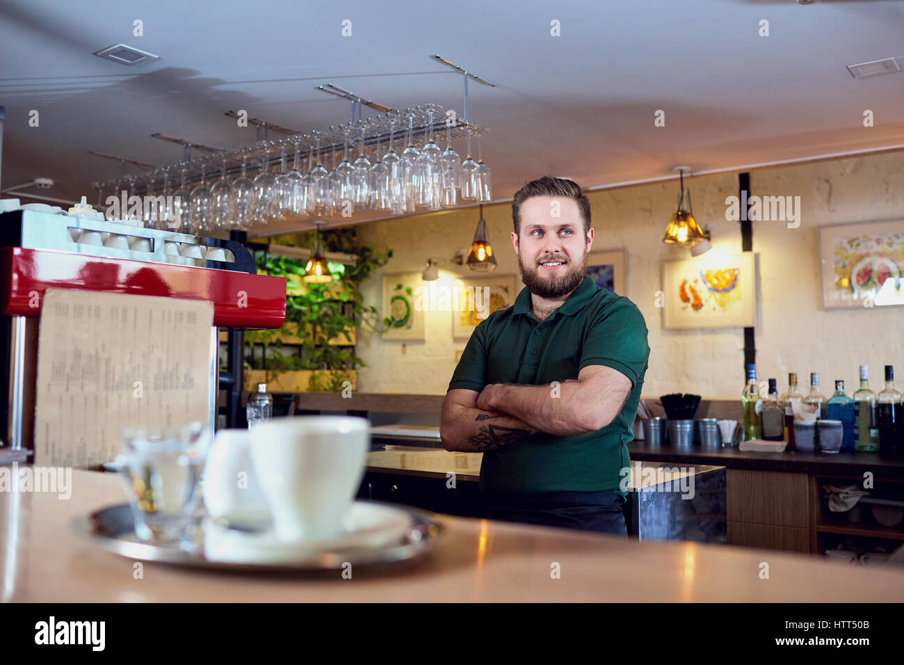 Portrait of a bartender hi-res stock photography and images - Alamy