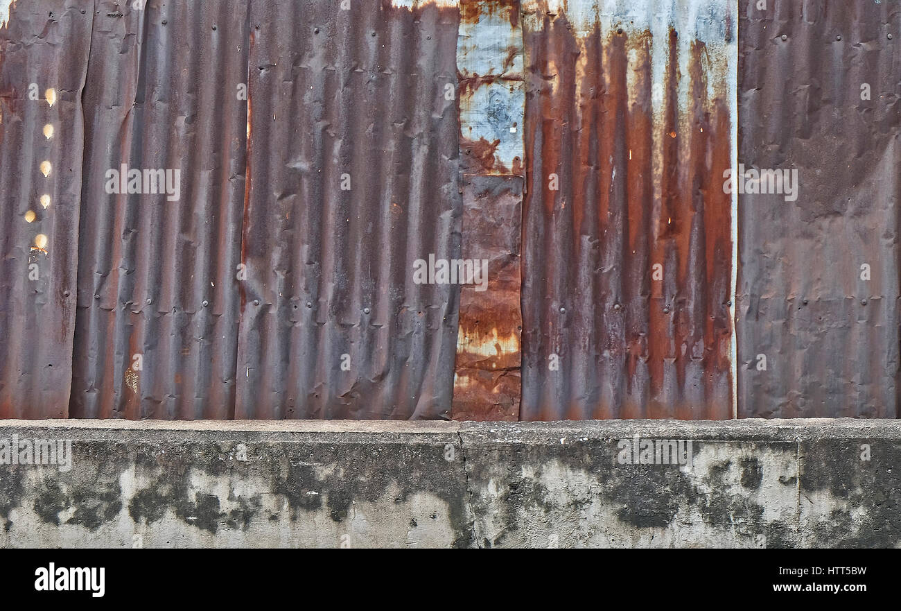 Old metal sheet roof texture. Pattern of old metal sheet. Metal sheet ...