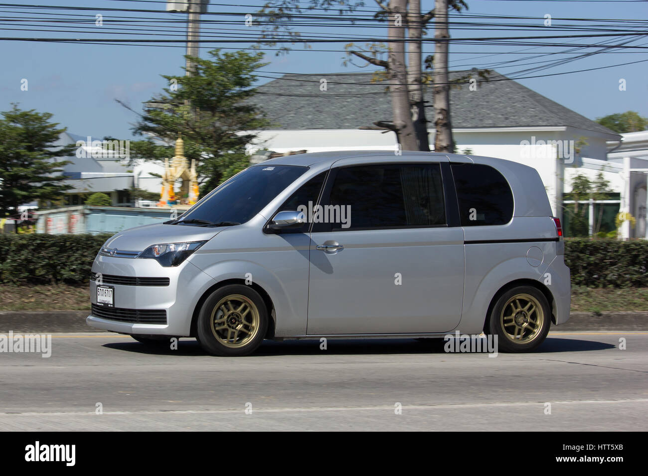 CHIANG MAI, THAILAND -JANUARY 16 2017: Mini Van from Toyota Automobile ...