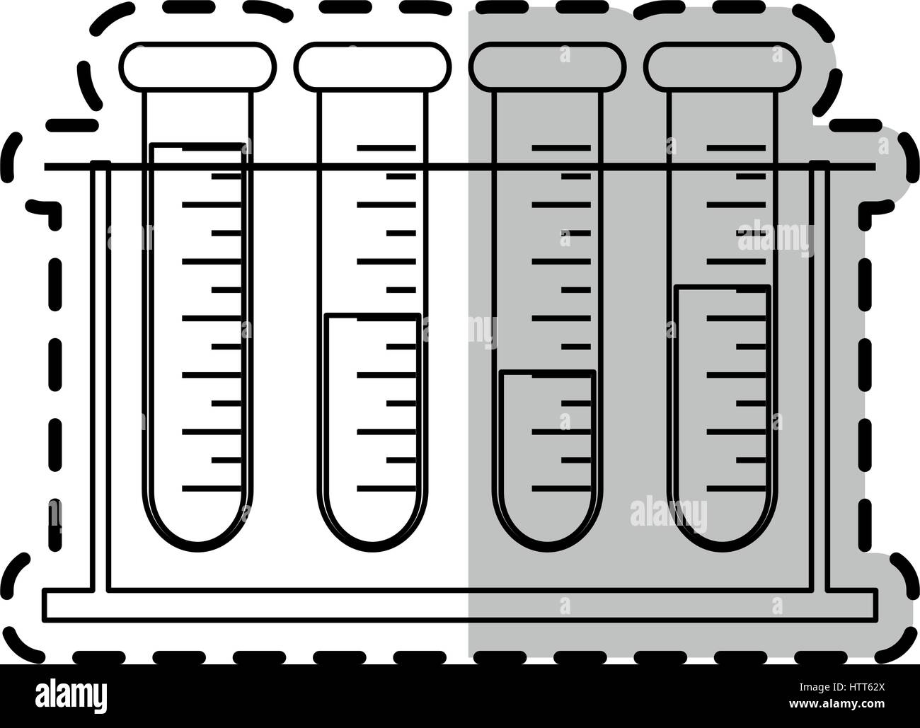 test tube science icon image Stock Vector Image & Art - Alamy