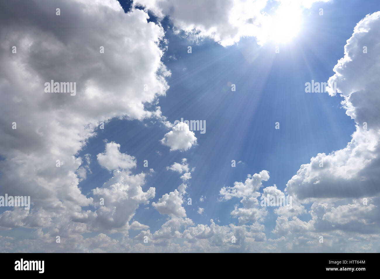 Cloud on blue sky in the daytime of Bright weather for design nature ...