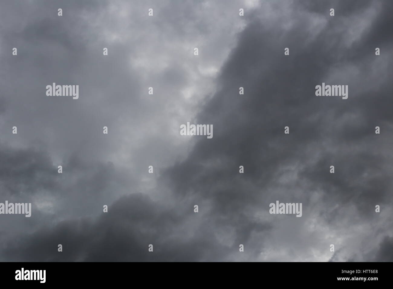 Overcast sky of rain clouds forming in the sky in concept of climate ...