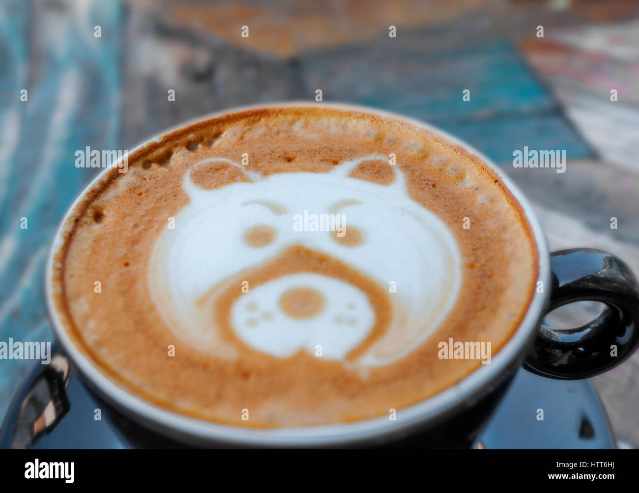 Bear latte art hi-res stock photography and images - Alamy