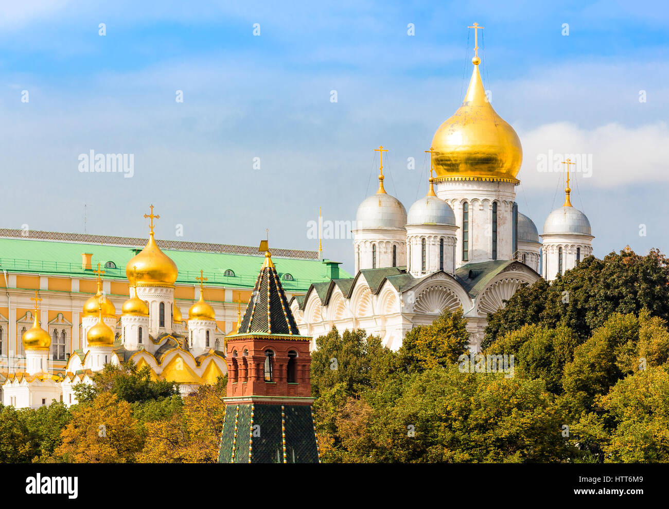 Archangel michael cathedral in the kremlin hi-res stock photography and ...