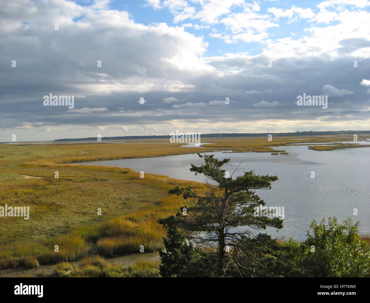 Marsh on Cape Cod Stock Photo - Alamy