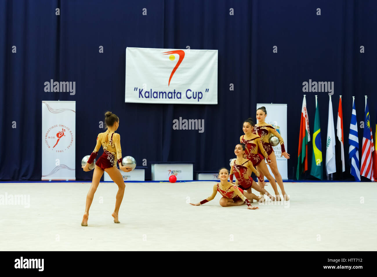 Ball acrobatics hi-res stock photography and images - Alamy