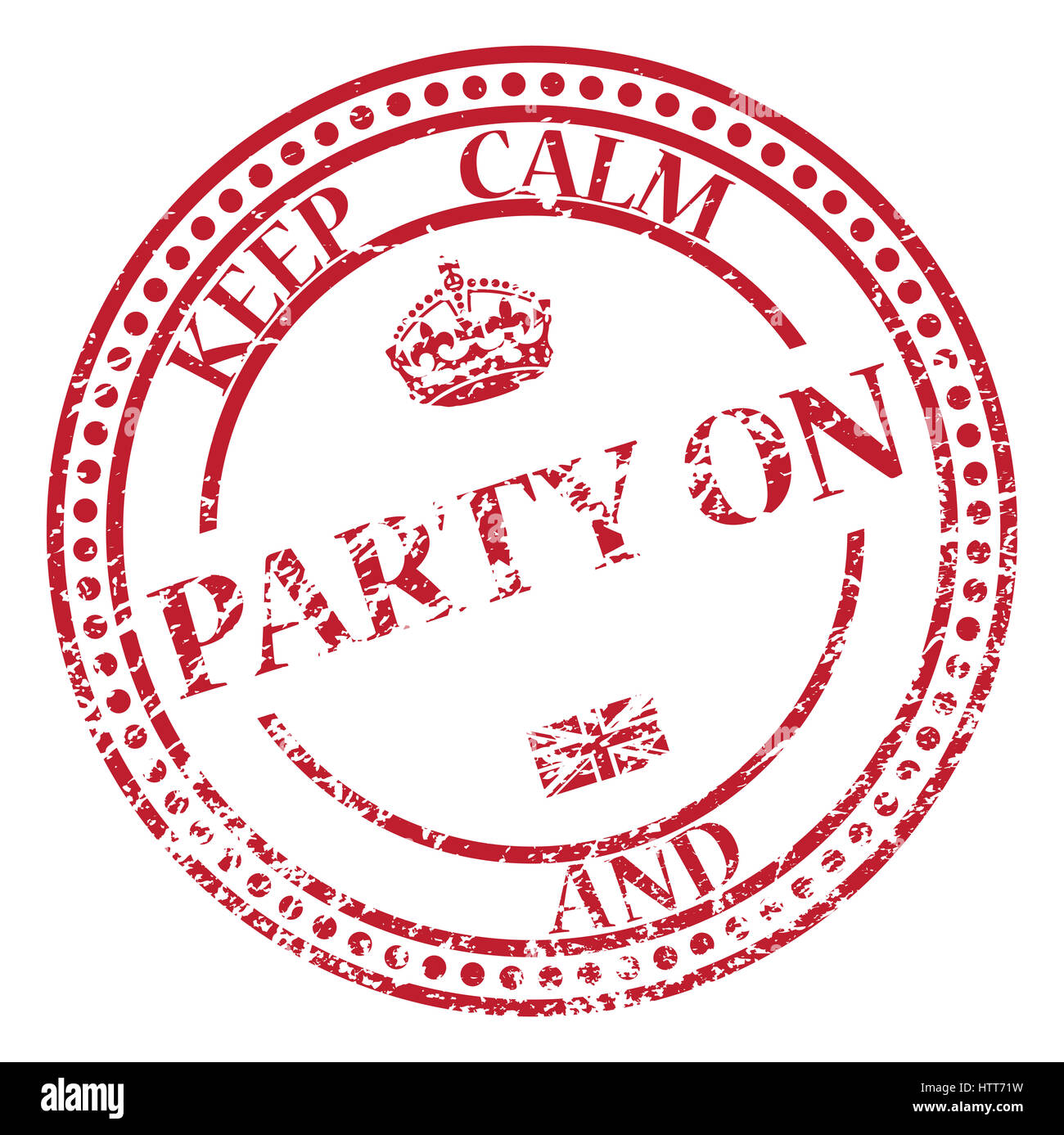 Keep calm stamp hi-res stock photography and images - Alamy