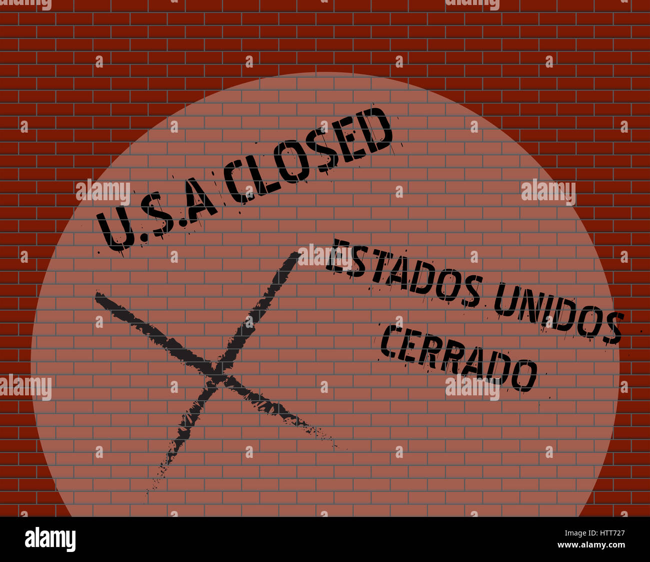 Separating brick wall hi-res stock photography and images - Alamy