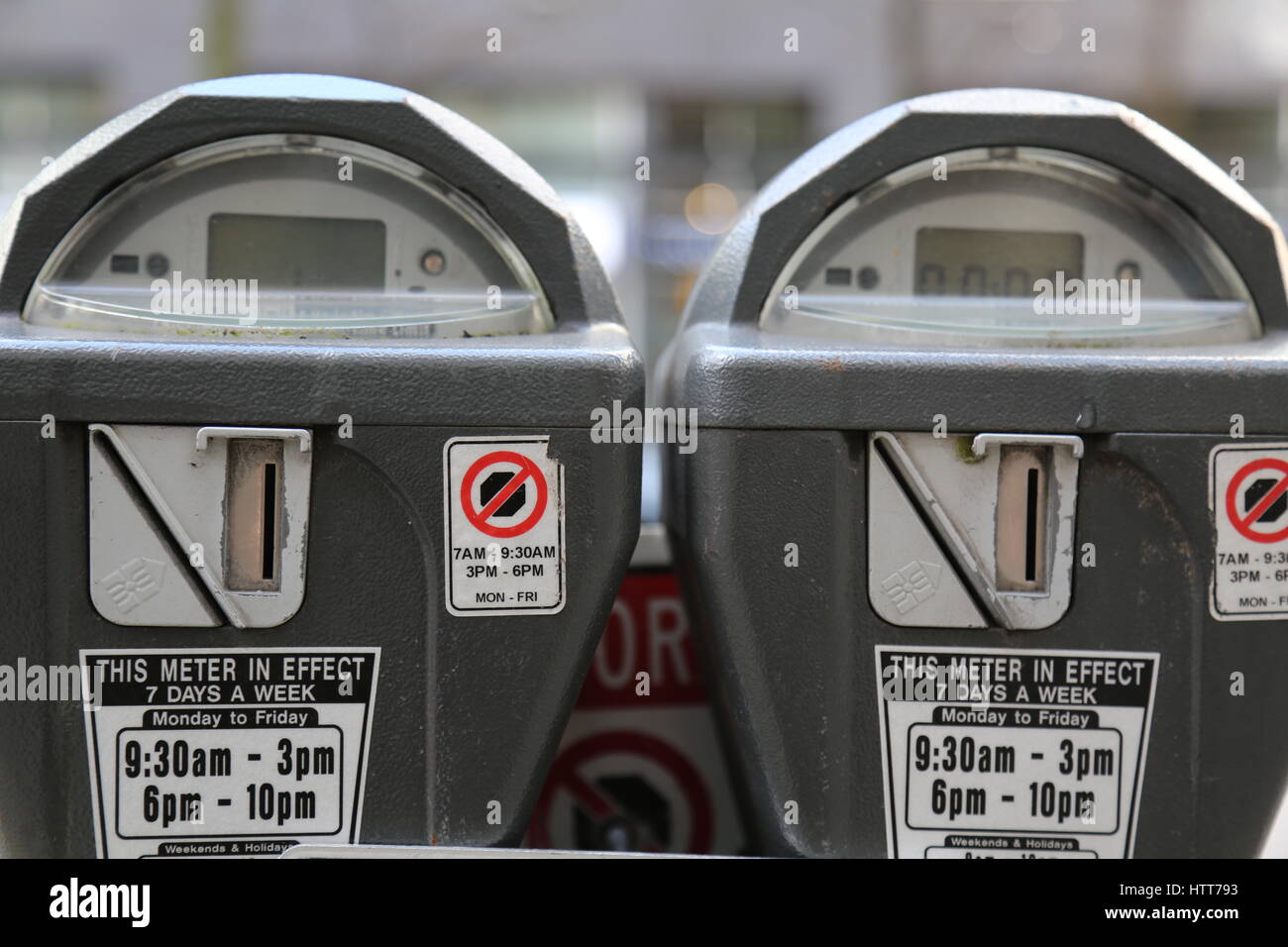 Old coin parking meter hi-res stock photography and images - Alamy