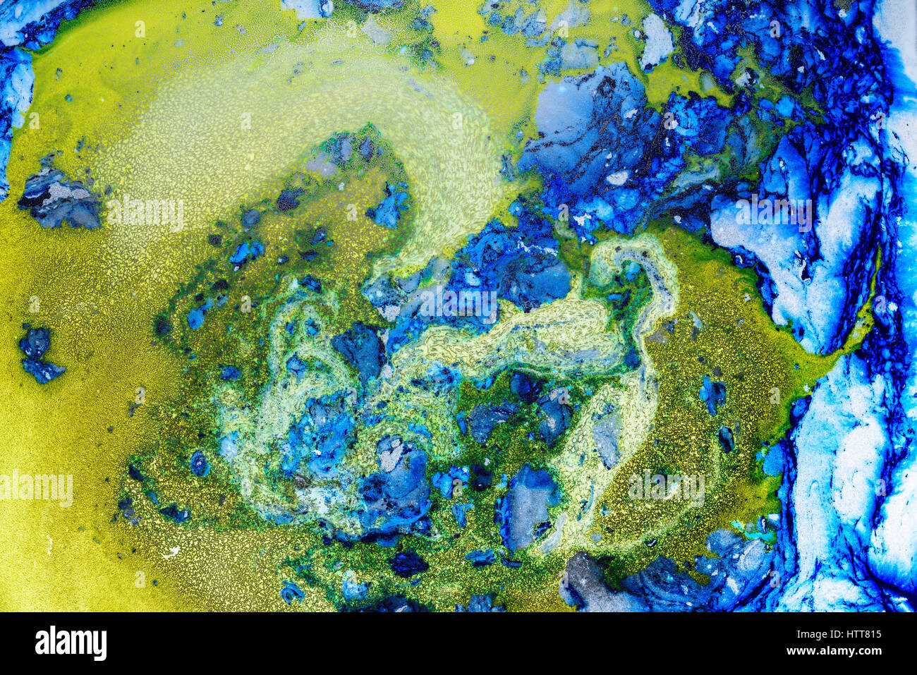 Abstract background color paint mixed flows. Mixed paint background ...