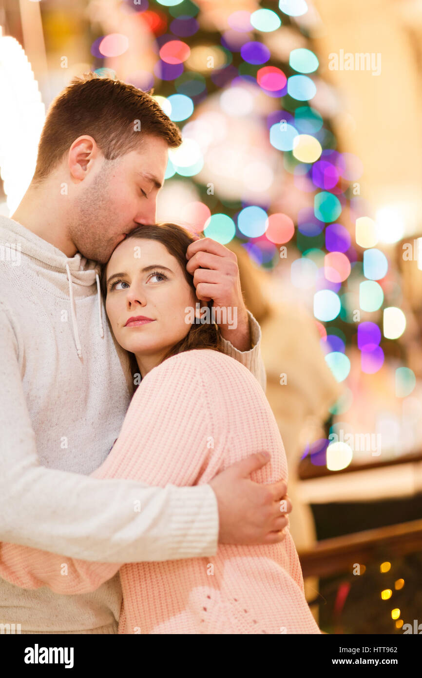 Photography of happy hugging couple Stock Photo - Alamy