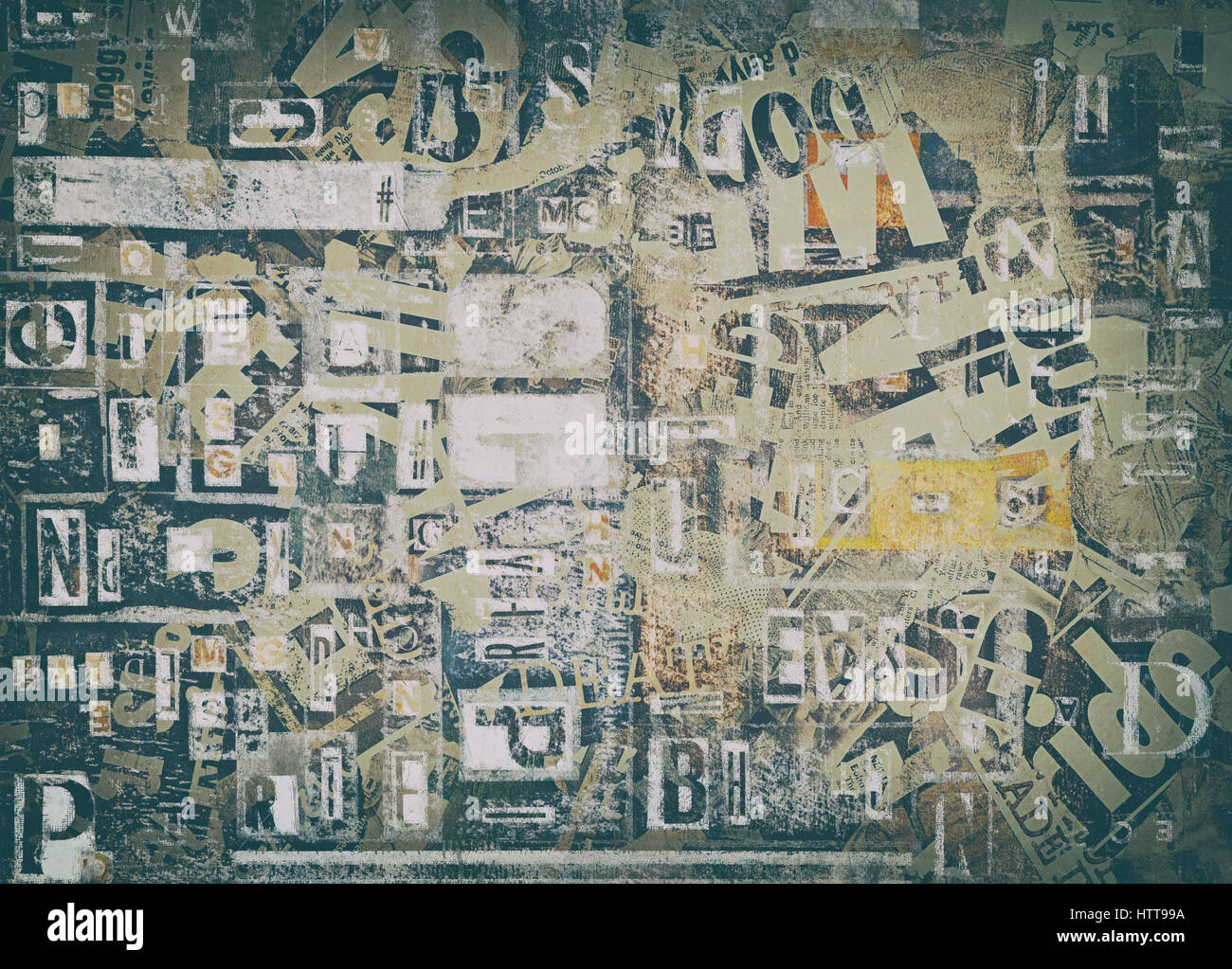 Layered font hi-res stock photography and images - Alamy