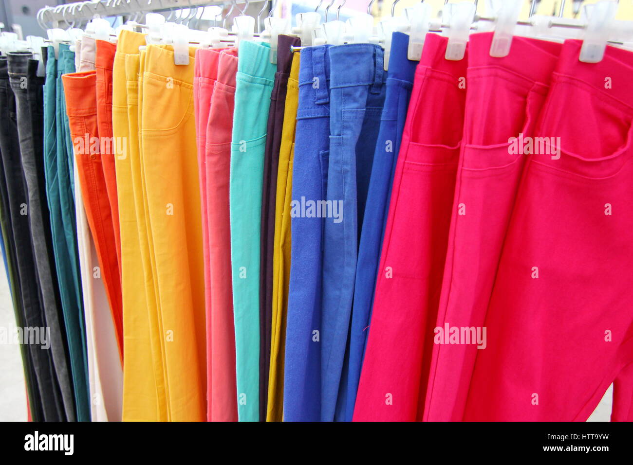 Wearing colorful clothing hi-res stock photography and images - Alamy