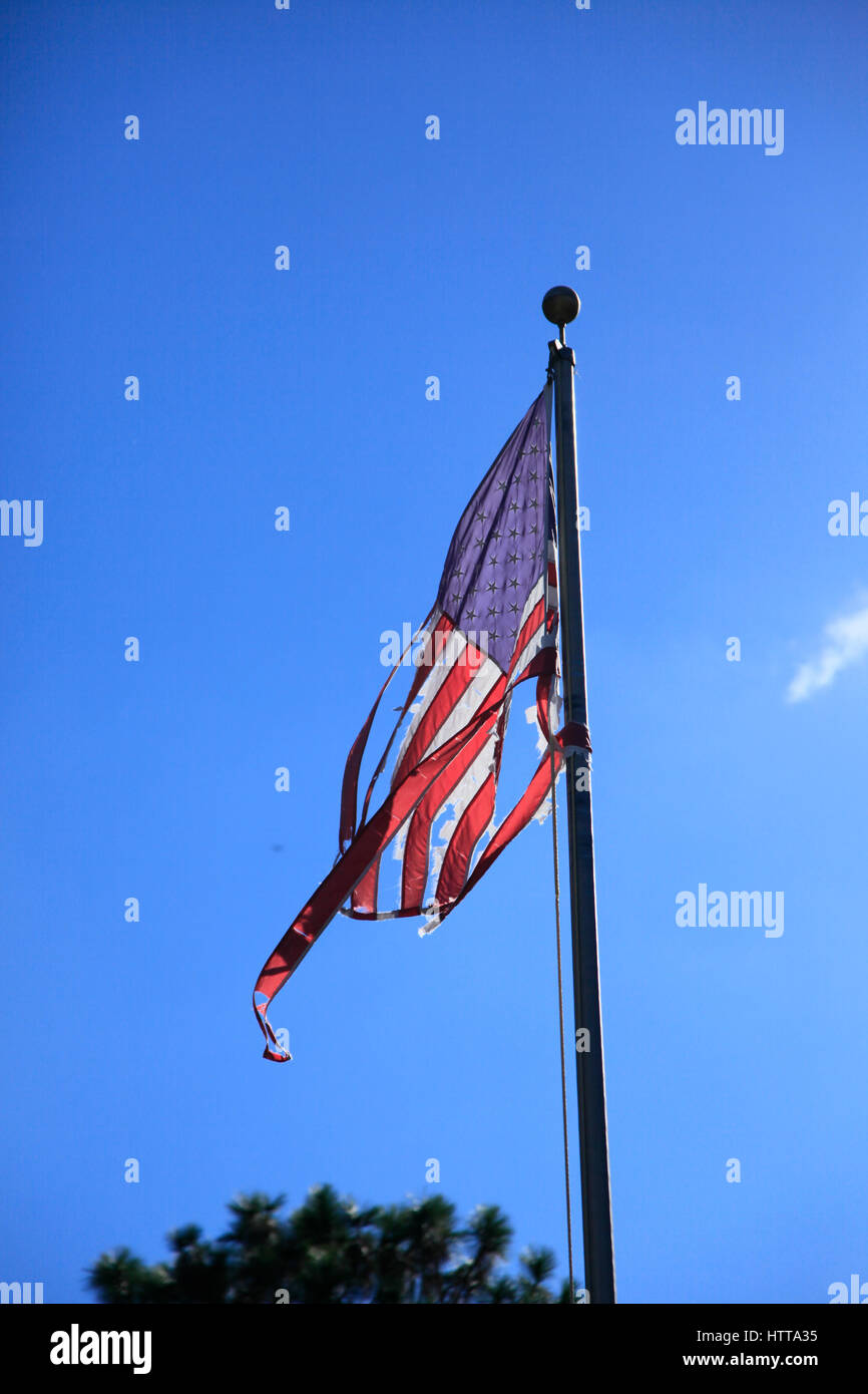 Shredded flag hi-res stock photography and images - Alamy