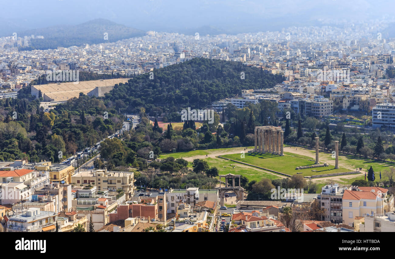 Olympeion hi-res stock photography and images - Alamy