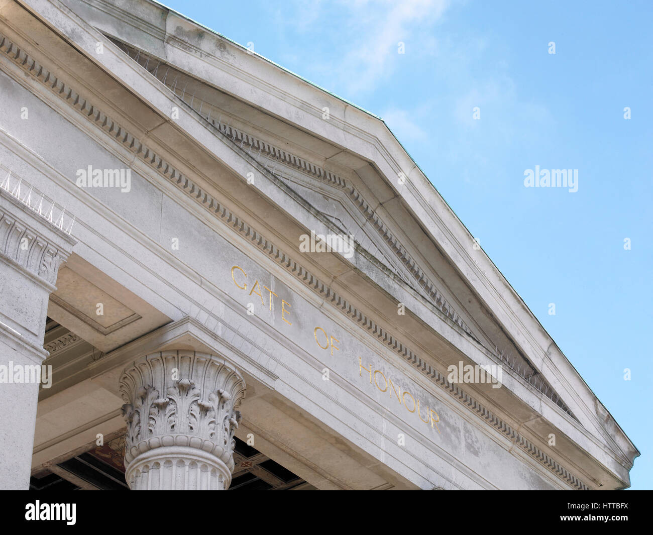 Gate of Honour Stock Photo - Alamy