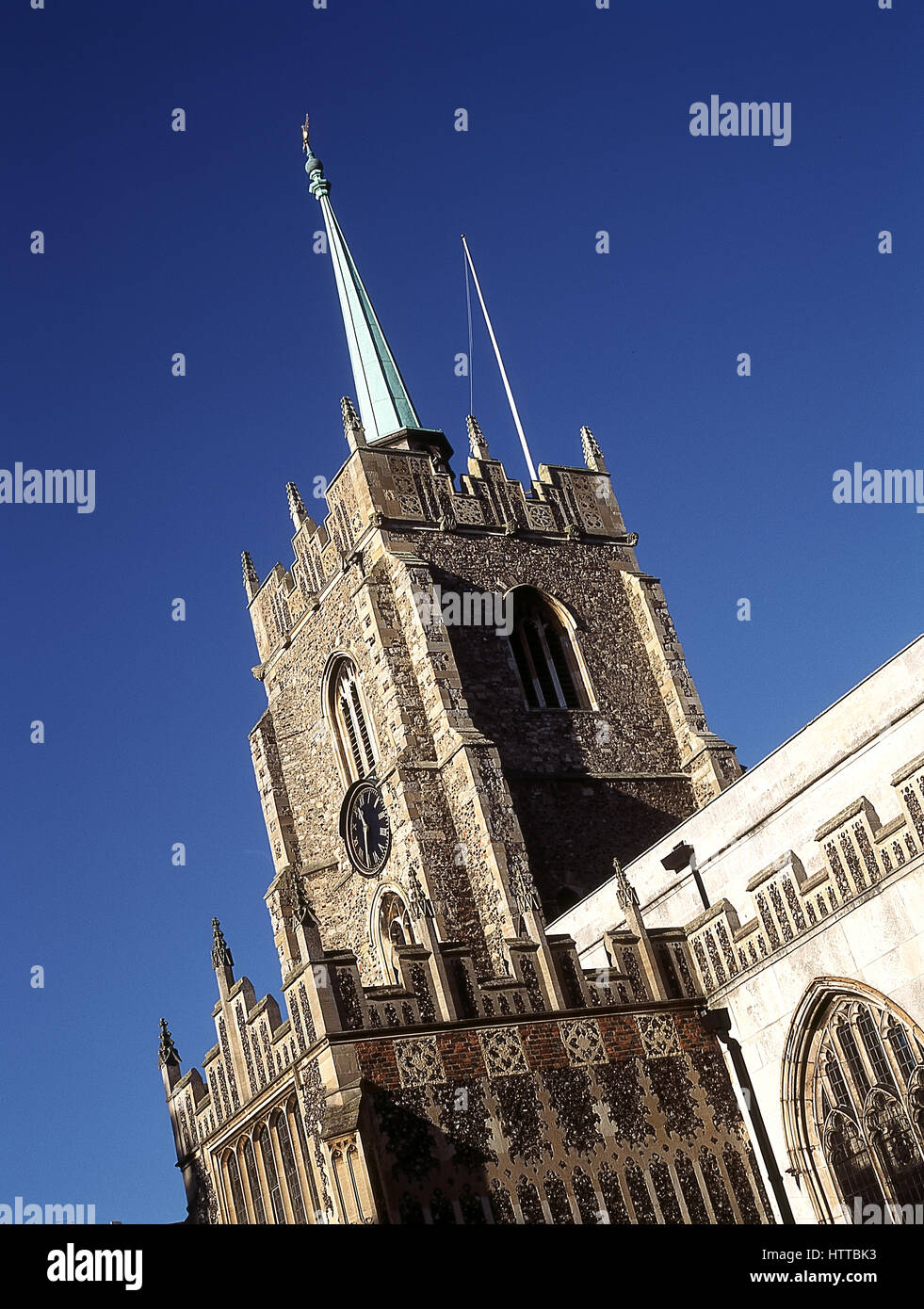 English church glass tower hi-res stock photography and images - Alamy