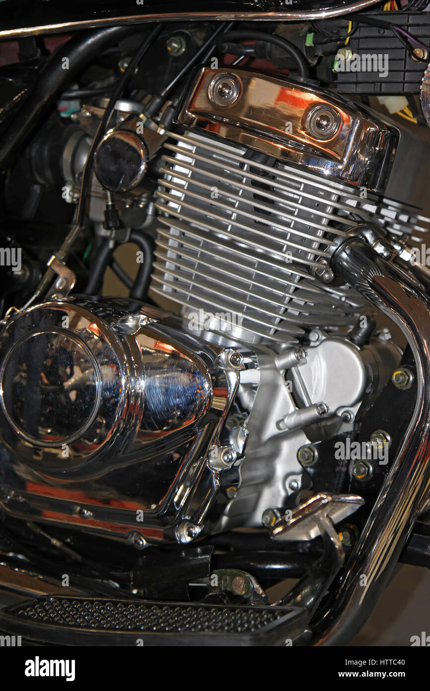 Engine block motorcycle hi-res stock photography and images - Alamy
