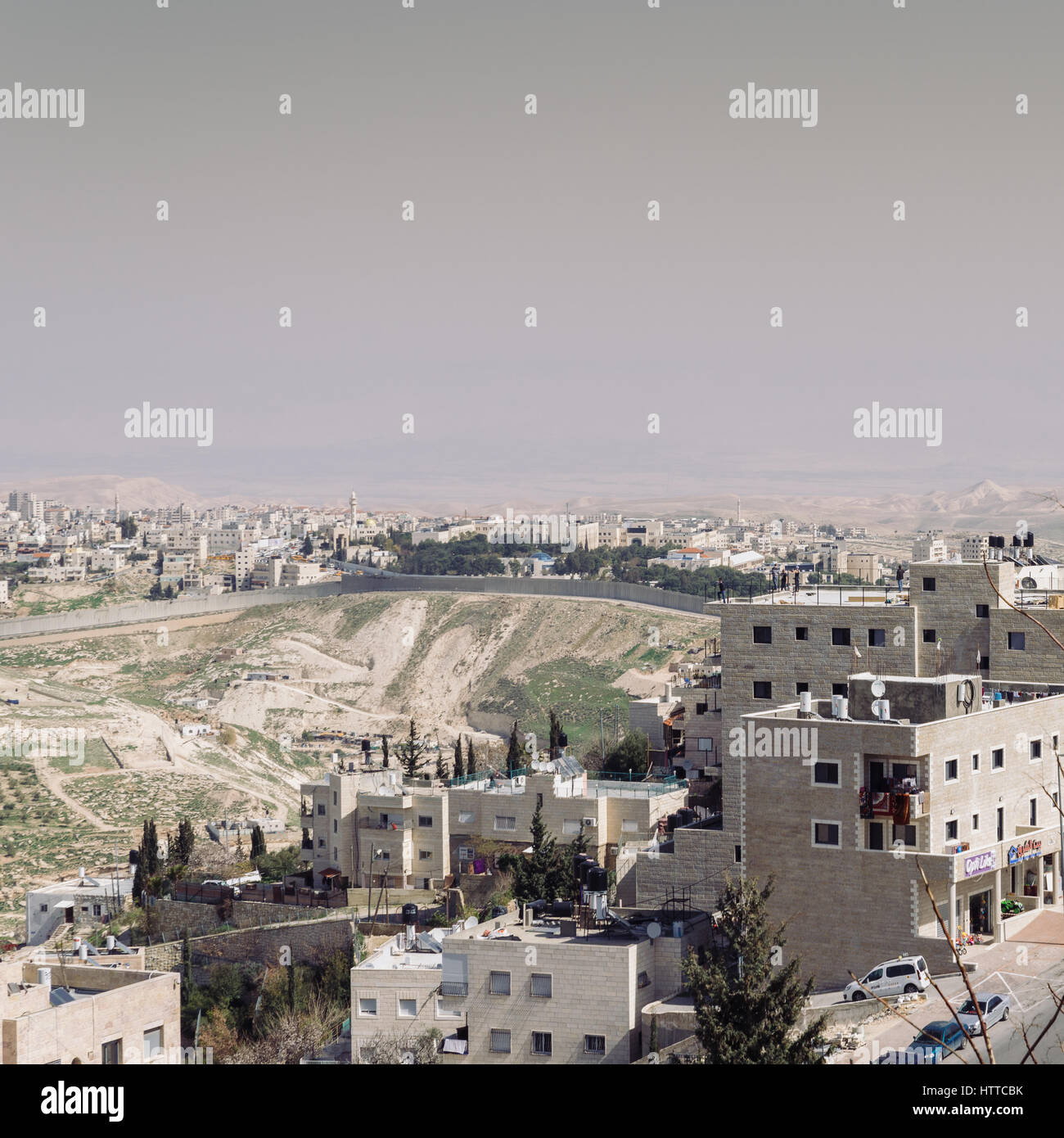 A view of Jerusalem from the "Armon Hanatziv" (High Commisioners ...