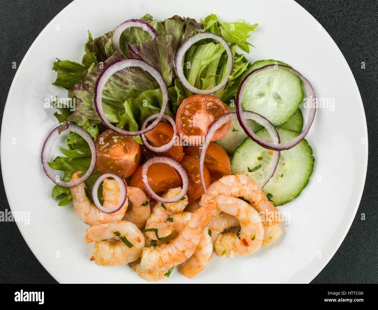 Chilli prawn salad hi-res stock photography and images - Alamy