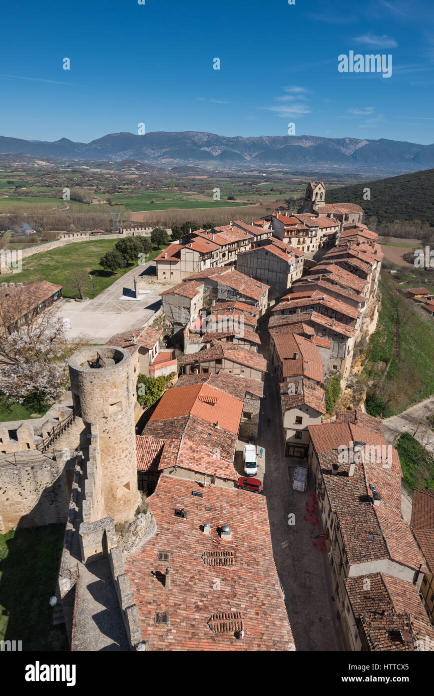 Landscape medieval town frias hi-res stock photography and images - Alamy