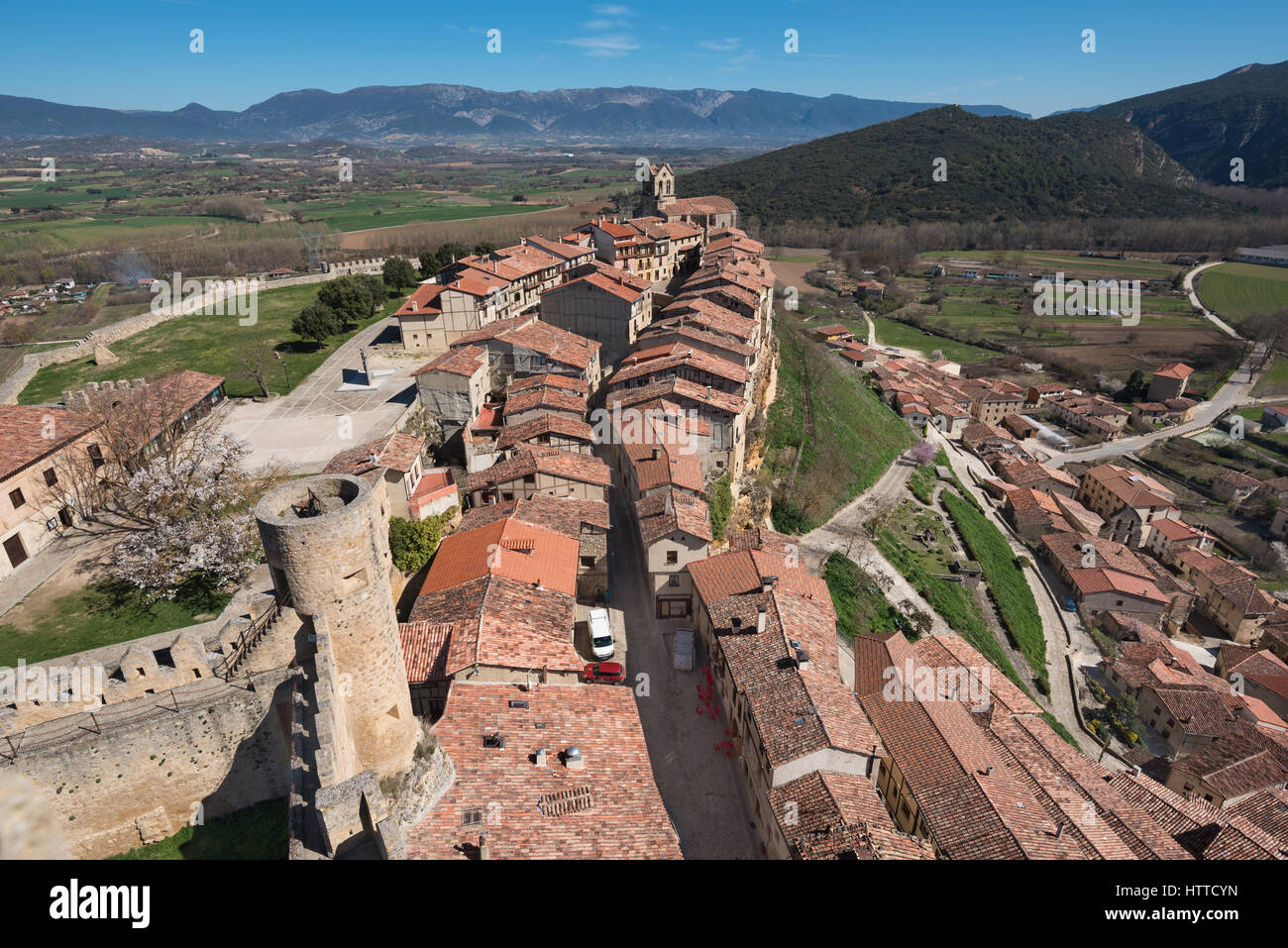 Frias medieval village in Burgos province, Castile and Leon, Spain ...
