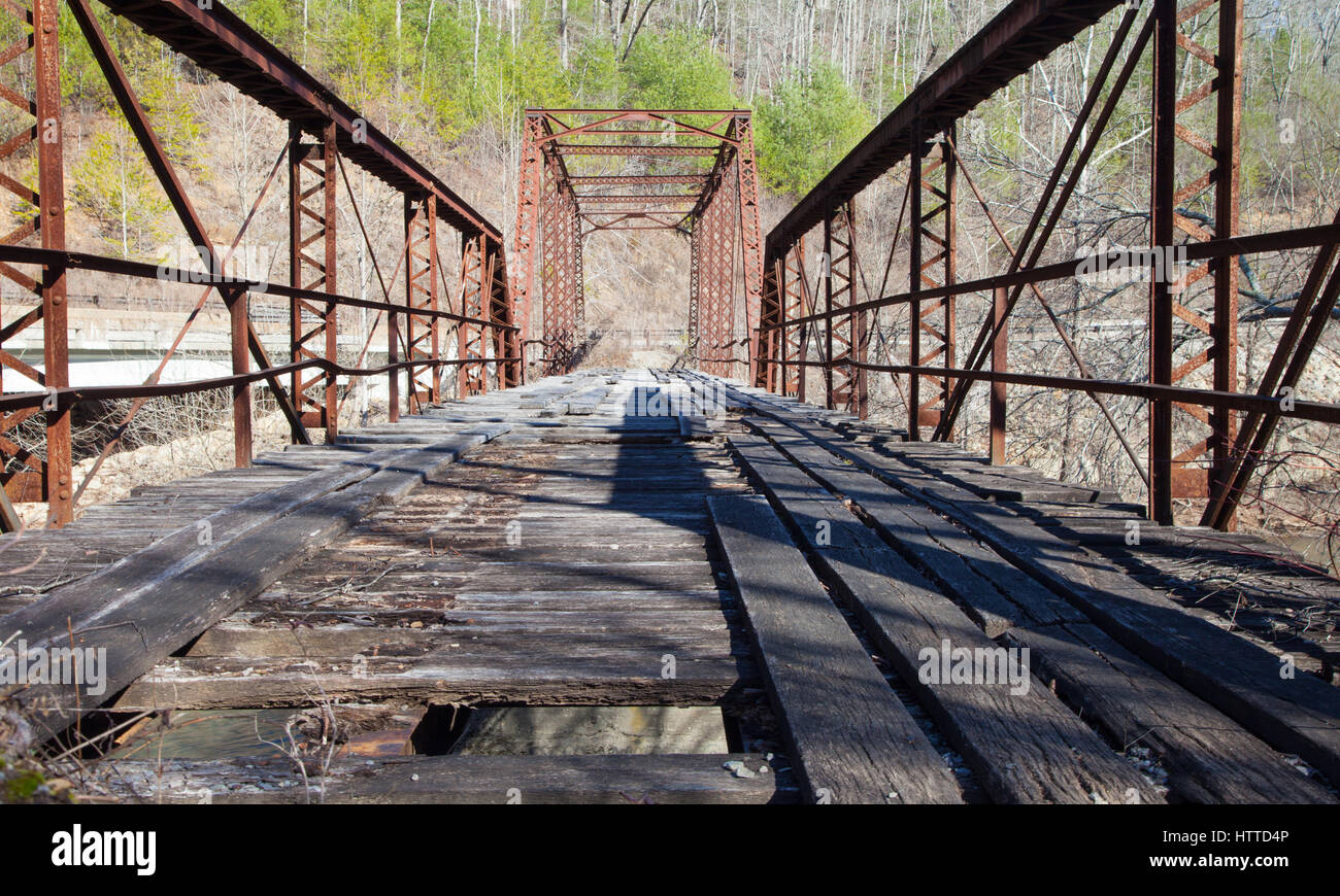 Burnt Mill Bridge at Big South Fork National River and Recreation Area ...