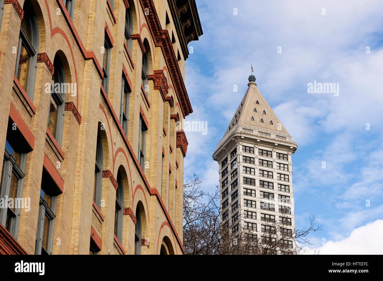 Smith tower seattle washington hi-res stock photography and images - Alamy