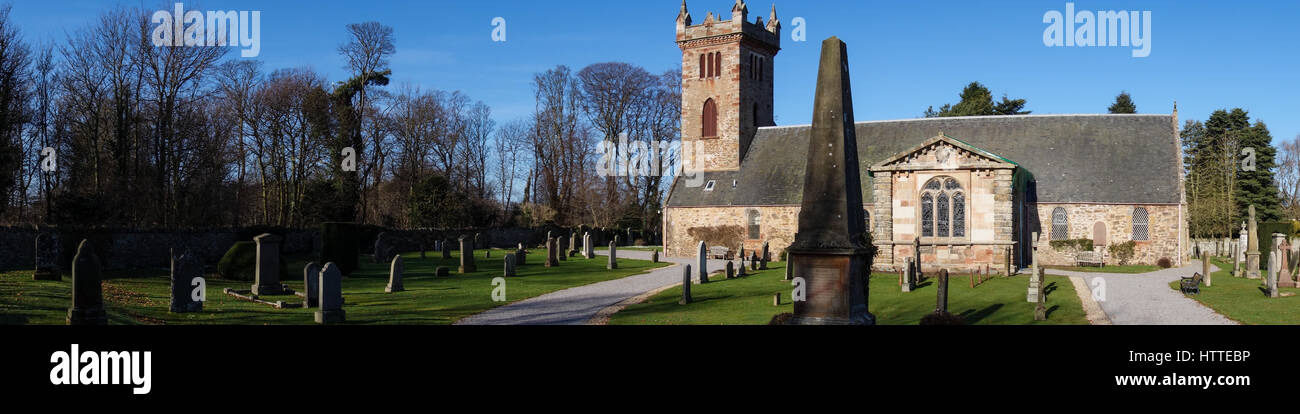 Dirleton Kirk, Dirleton Stock Photo - Alamy