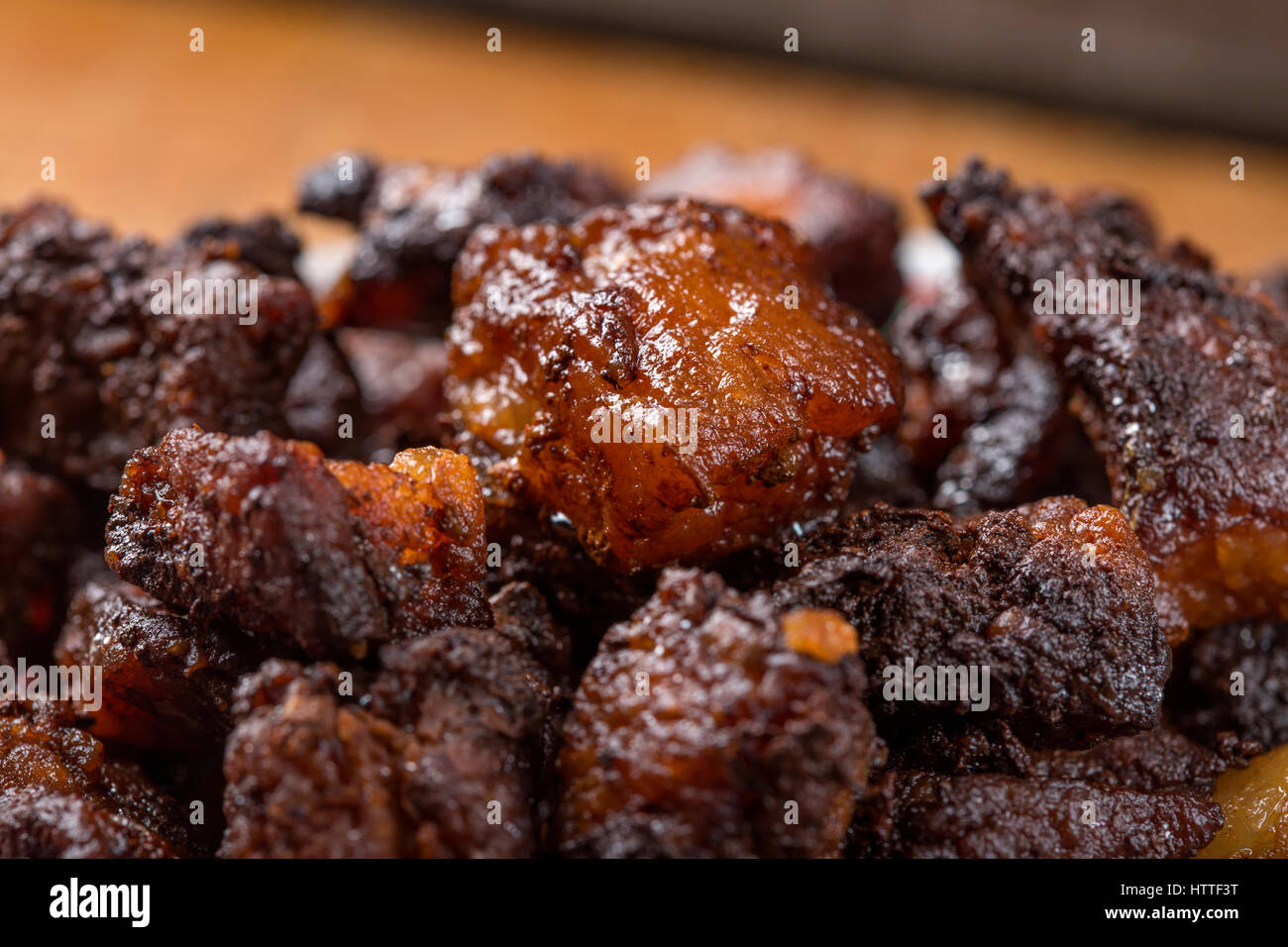 Close up of Romanian food called jumeri or greaves Stock Photo - Alamy