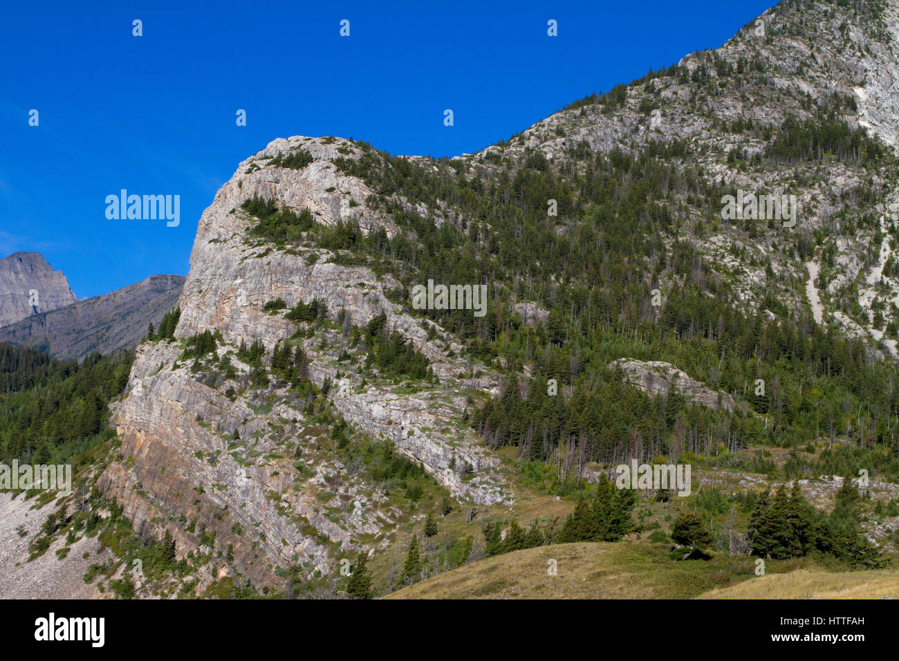 The Bears Hump, Waterton Lakes National Park, Alberta, Canada Stock ...