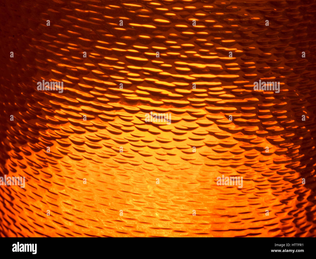 Orange Textured Glass Stock Photo - Alamy