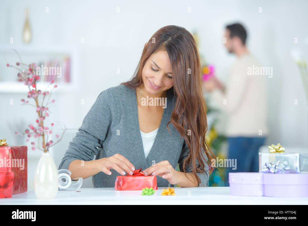 Wrapping purchase hi-res stock photography and images - Alamy