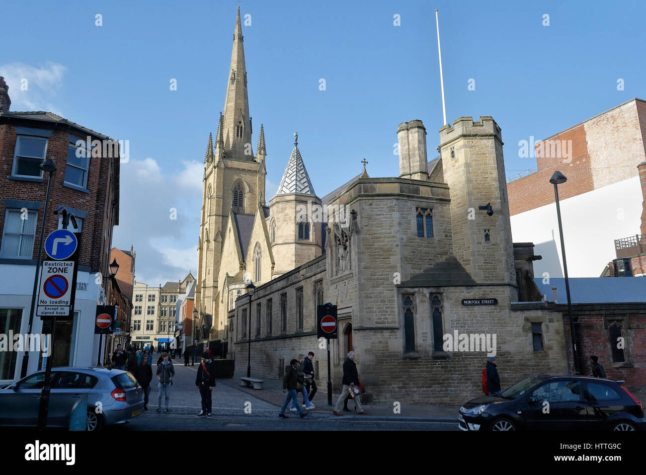 Sheffield Roman Catholic Cathedral Church of St Marie Sheffield city ...
