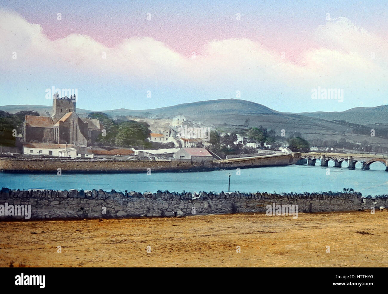 Killaloe, County Clare, Ireland - hand coloured photo - Victorian ...
